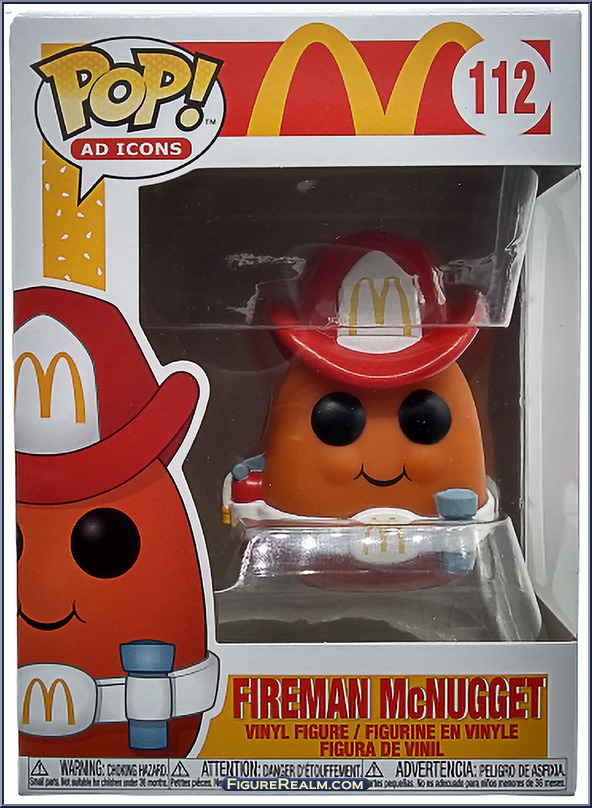 Fireman McNugget - Ad Icons - Pop! Vinyl Figures - Funko Action Figure