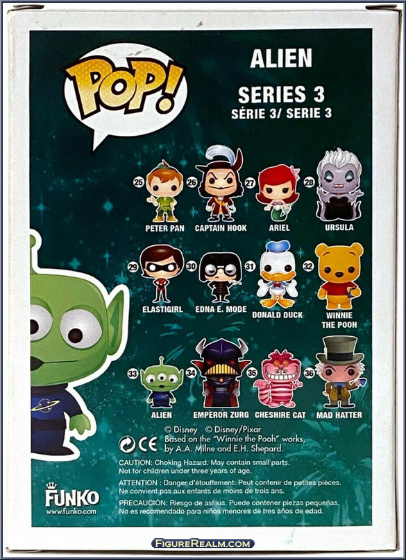 Alien (Metallic) - Disney - Disney Universe Pop! - Funko Action Figure