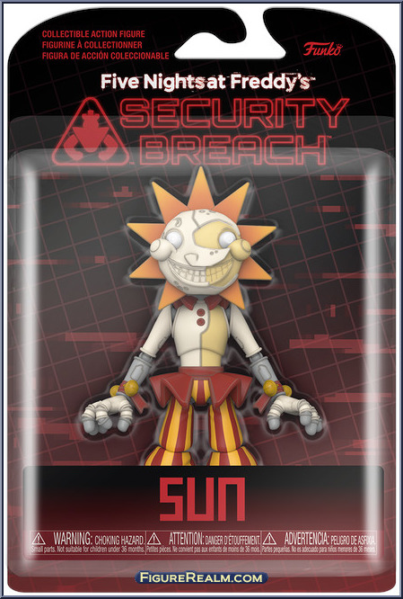 Sun (Security Breach) - Five Nights at Freddy's - Action Figures ...