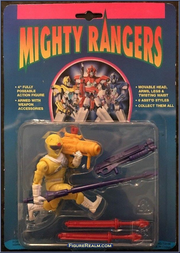 Ranger (Yellow) - Mighty Rangers - Basic Series - R.S. Toys Action Figure