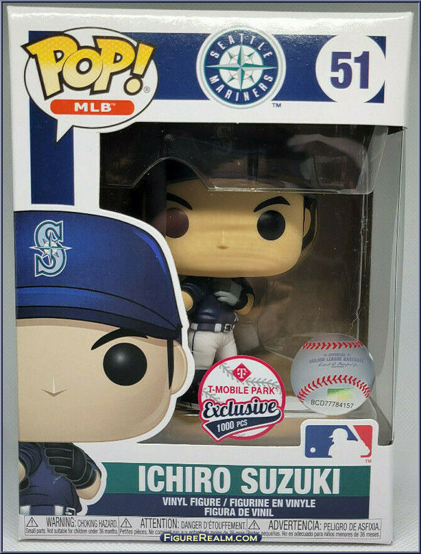Ichiro Suzuki (Mariners / Blue) - MLB - Pop! Vinyl Figures - Funko ...