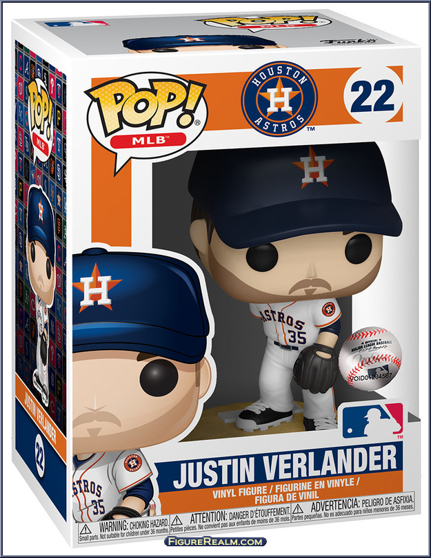 Justin Verlander (Astros) - MLB - Pop! Vinyl Figures - Funko Action Figure
