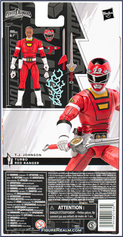 Turbo Red Ranger - Power Rangers Lightning Collection - Turbo - Hasbro ...