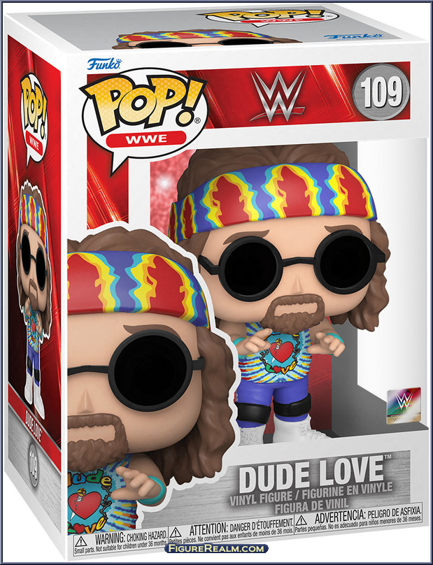 Dude Love - WWE - Pop! Vinyl Figures - Funko Action Figure