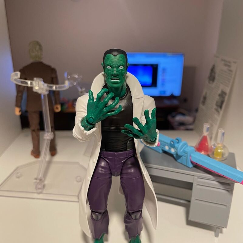 Lizard (Animated Series) (Marvel Legends) Custom Action Figure