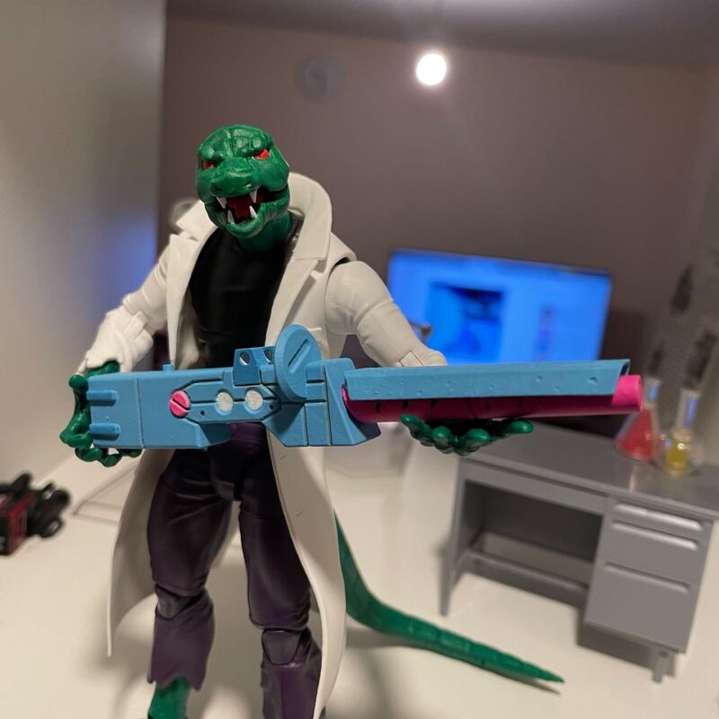Lizard (Animated Series) (Marvel Legends) Custom Action Figure